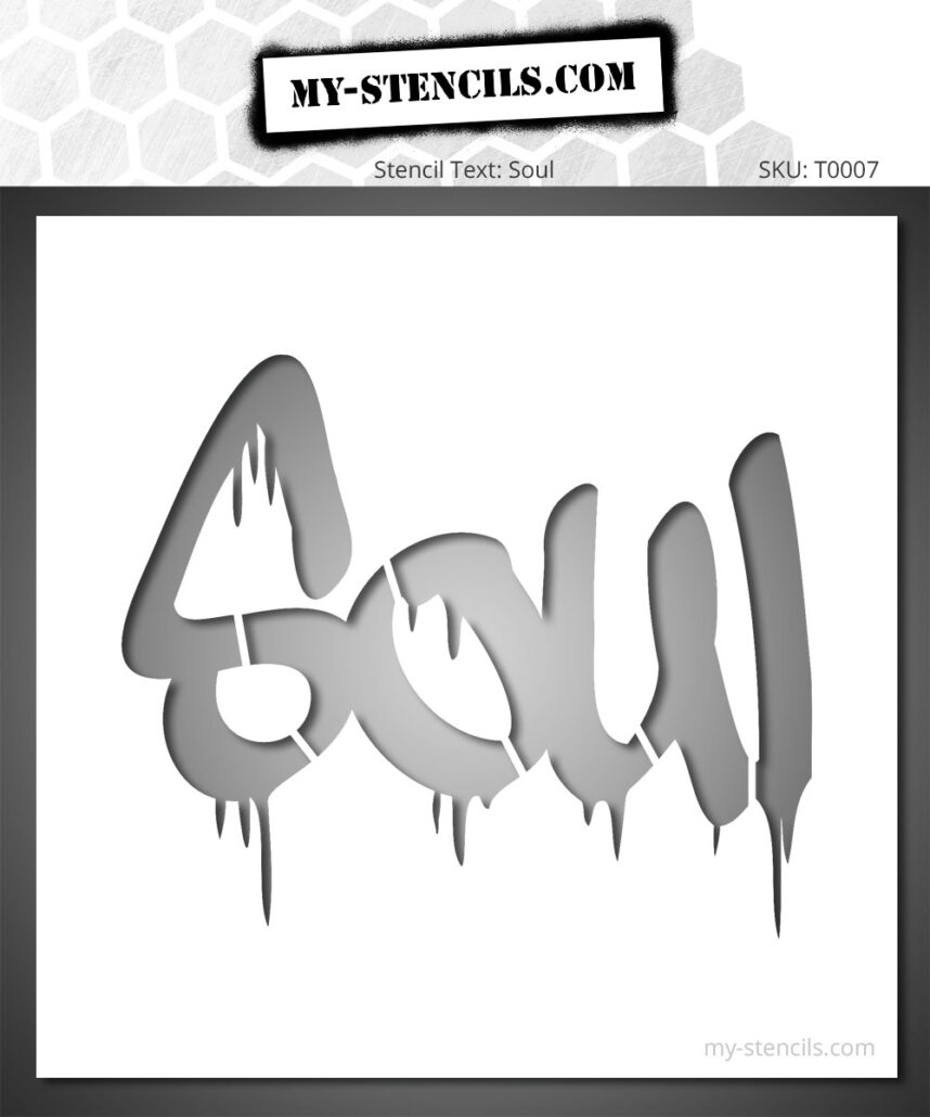 Soul Word Stencils: Touch Hearts and Minds