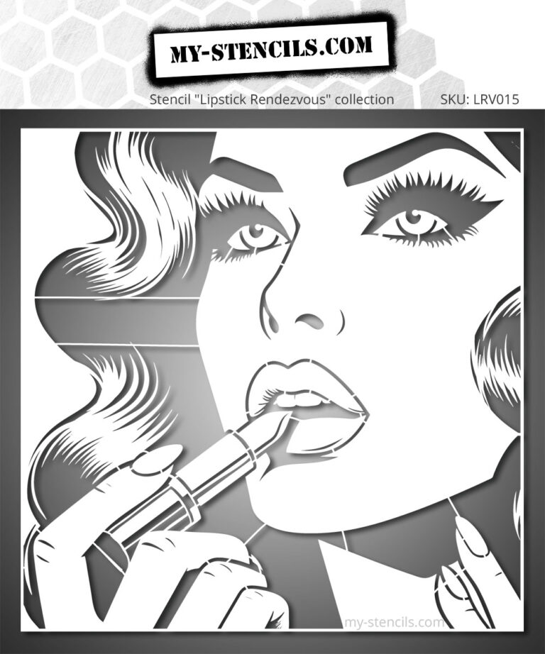 Comic Style Artist Stencil - Unleash Your Imagination