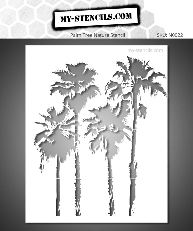Nature Stencils: Trees, Leaves for Green Decor