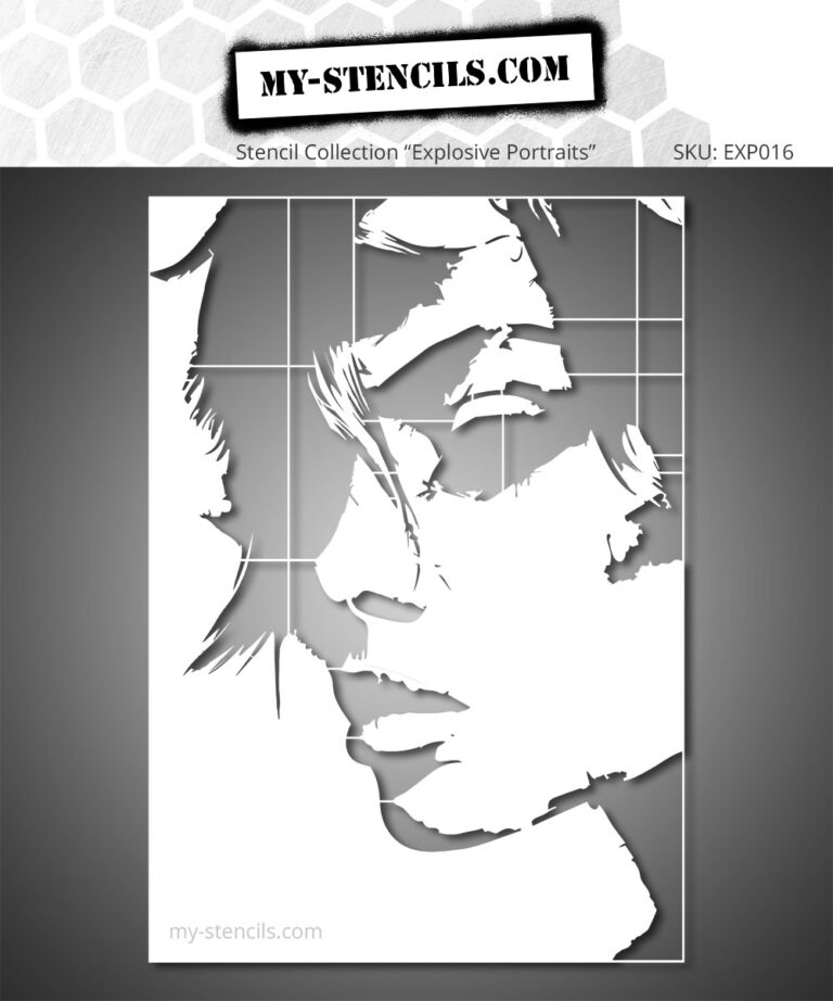 Portraits & Faces Stencils: Artistic Expression