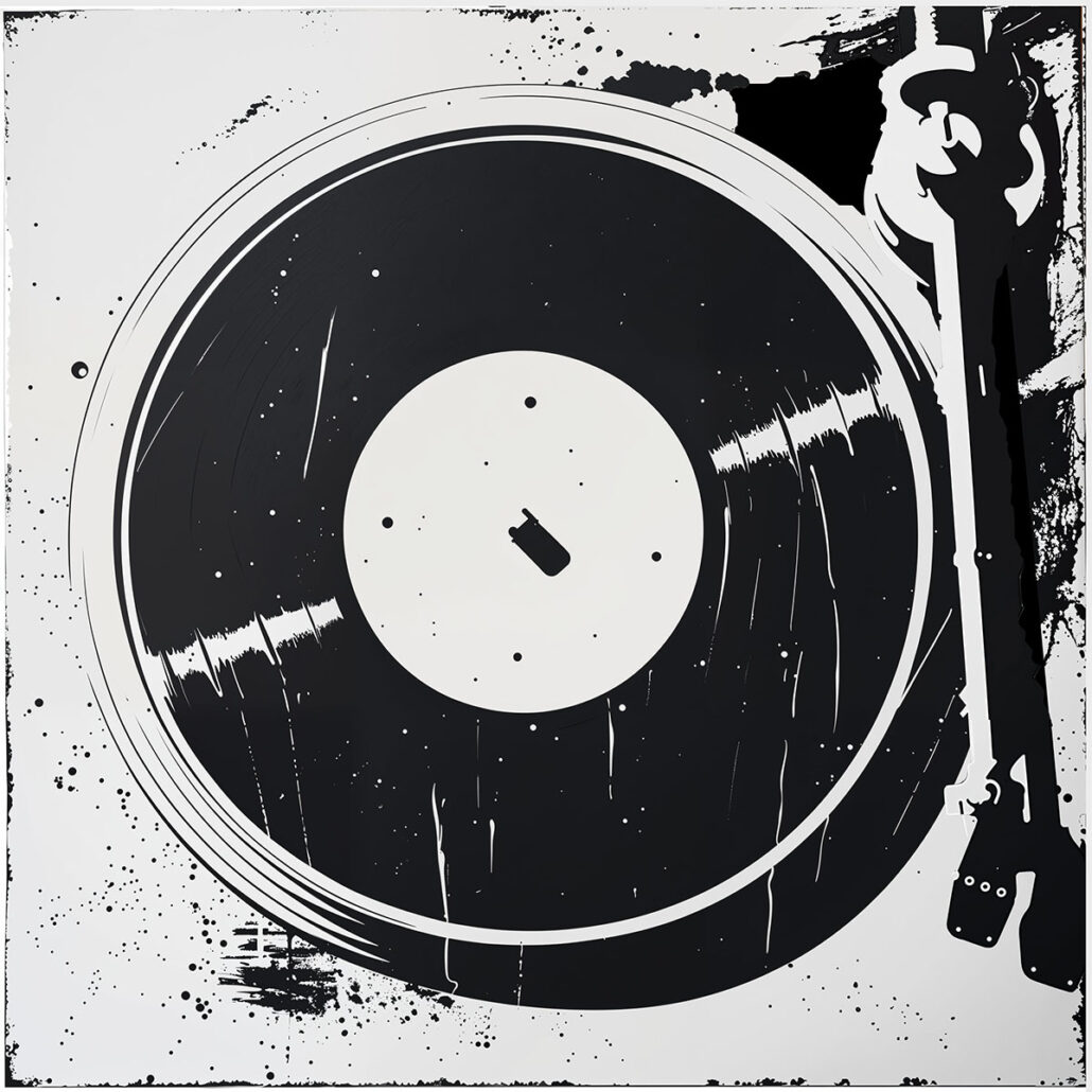 Platinum Vinyl Stencil – Bring Rhythm to Your Creations