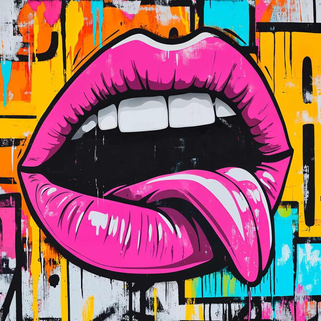 Archives des Pop Graffiti Lips - My Stencils