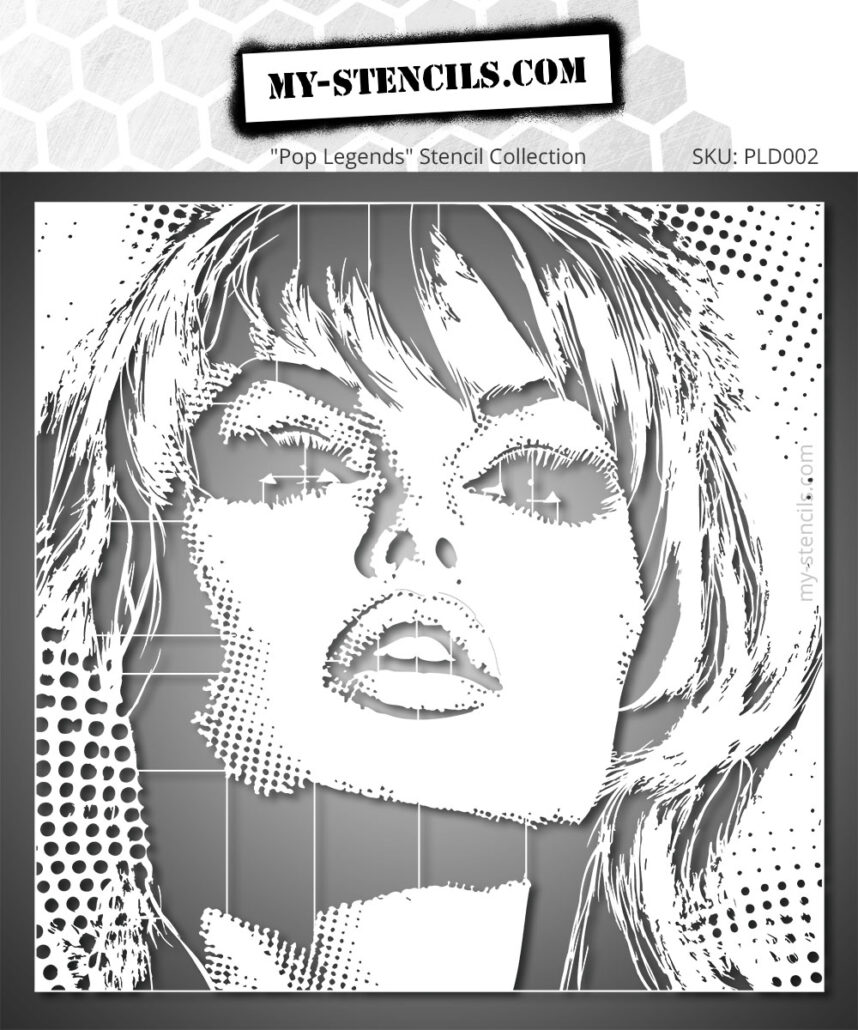 Famous Icon Stencil – The Retro-Chic Touch