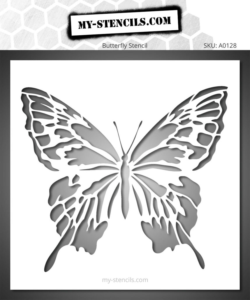 High-Quality Butterfly Stencil – Perfect for Painting