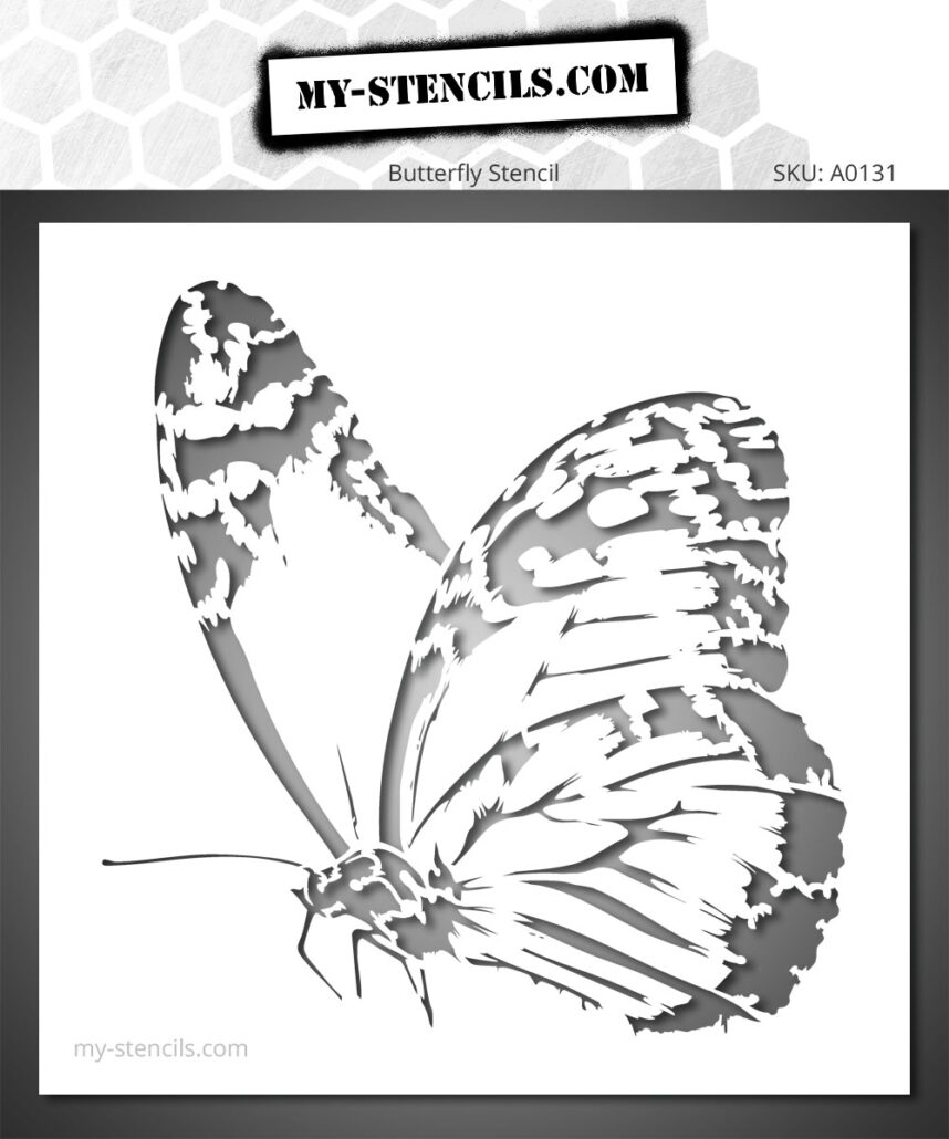 Swallowtail Butterfly Stencil – Elegance and Transformation