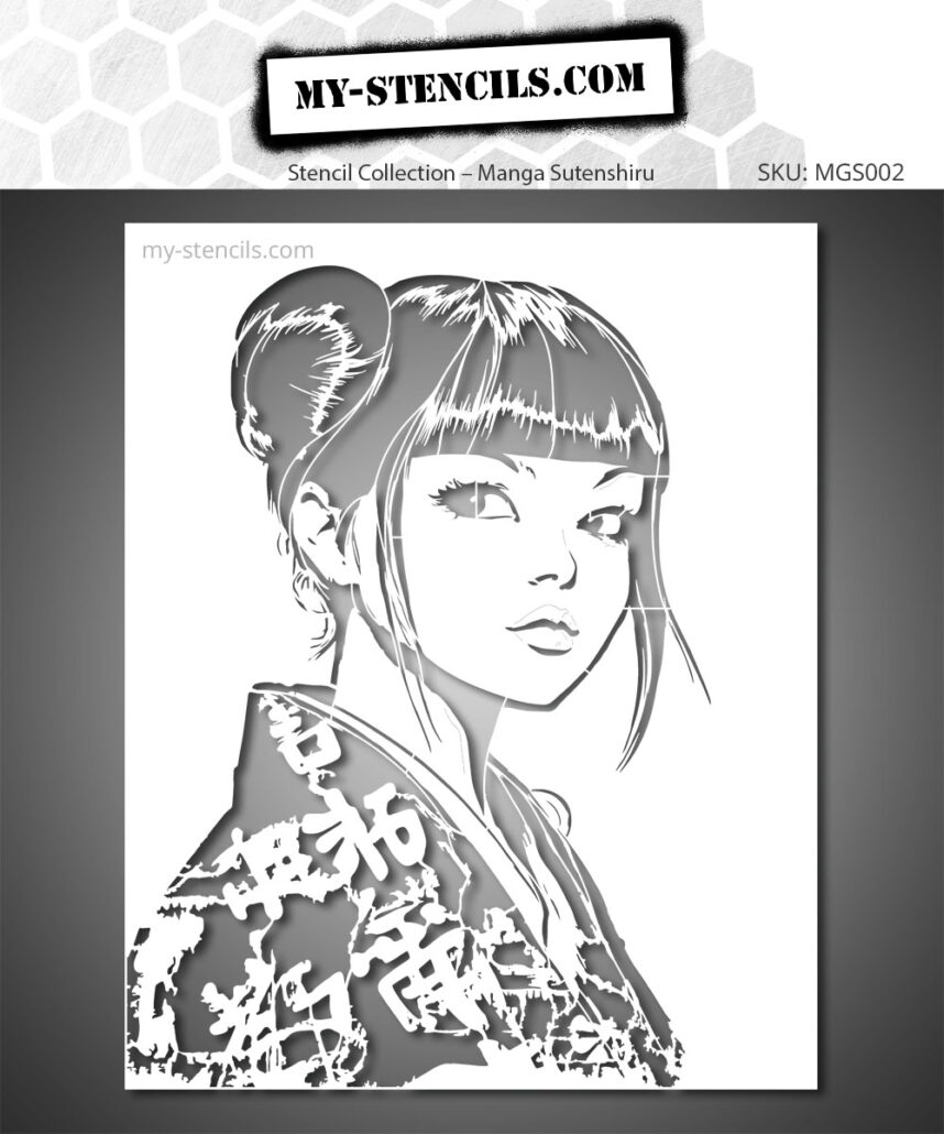 Japanese & Manga Stencils – Tradition and Visual Culture